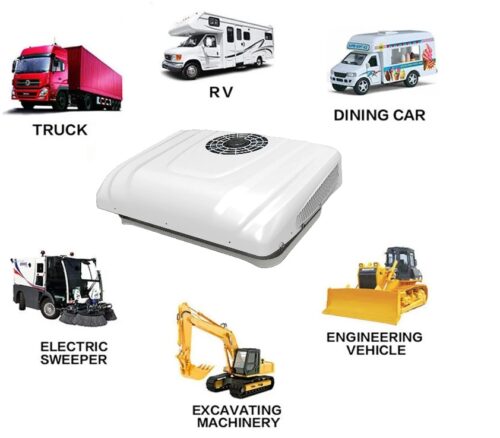 CLIMA TETTO VEICOLI AGRICOLI 12V. COMPLETO - Ricambi Ribi - IVECO, FIAT ...